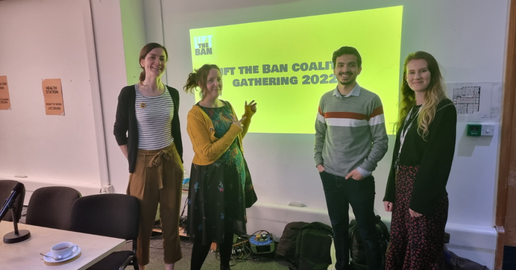 Student Action for Refugees - lift the ban feature