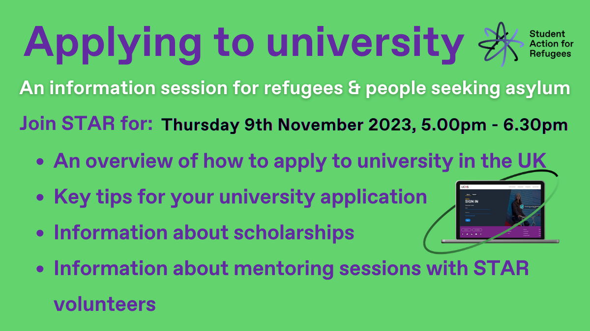 Student Action for Refugees - Sign up for an info session to find out ...